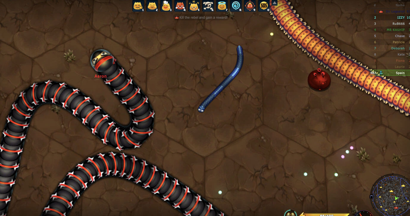 Snake Clash! - Mainkan Game Pertempuran Ular Online Gratis | 100M+ Pemain